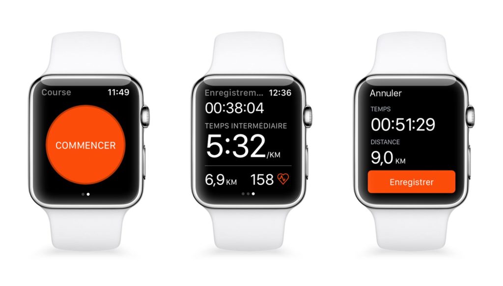 Strava est désormais disponible sur l'Apple Watch series 2
