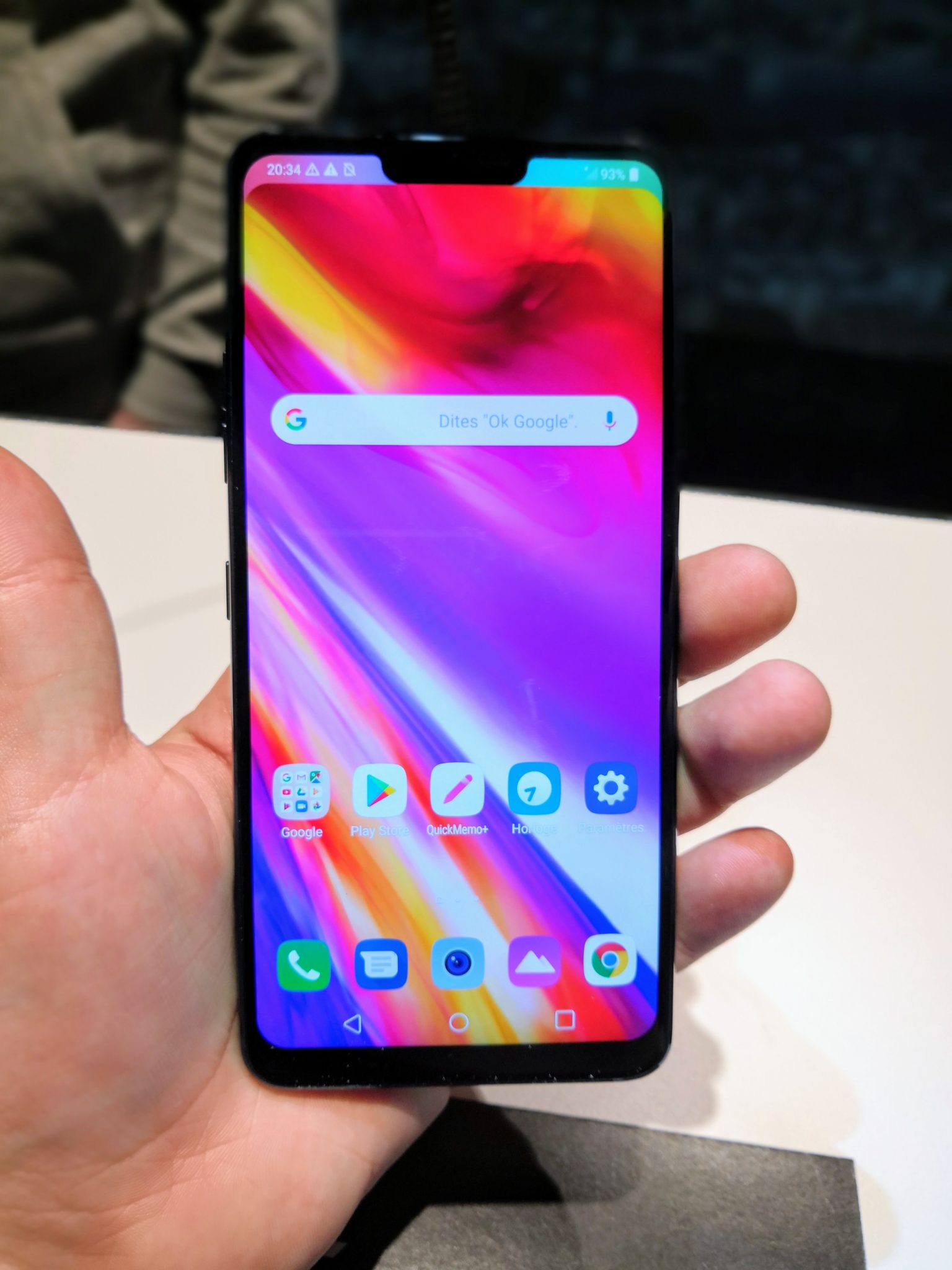 Prise en main du LG G7 ThinQ, un smartphone qui veut se faire entendre...