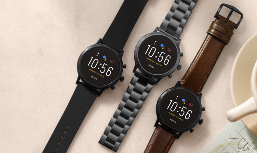 Fossil lance sa 5ème génération de montres connectées avec Wear OS