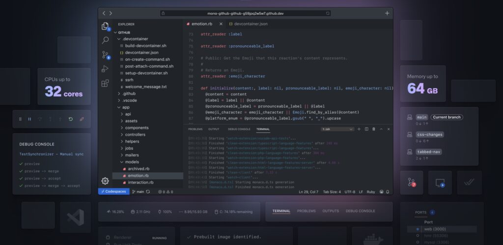 GitHub ouvre Codespaces, son environnement de développement cloud, aux ...