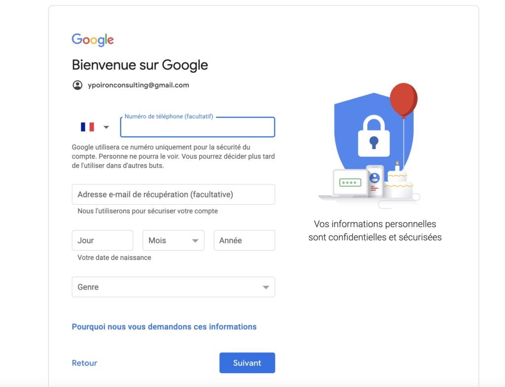 Comment créer un compte Gmail en quelques étapes