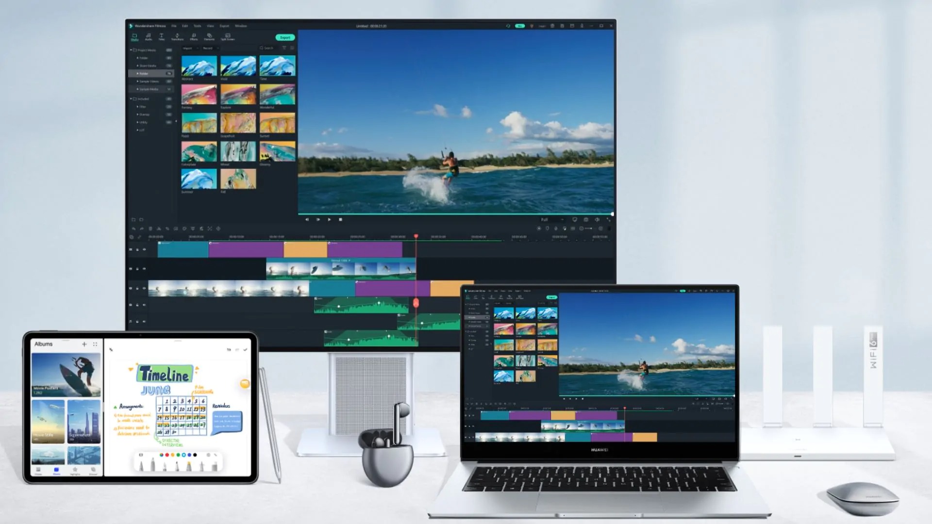 MWC 2022 : le Huawei Super Device est un bureau intelligent ...