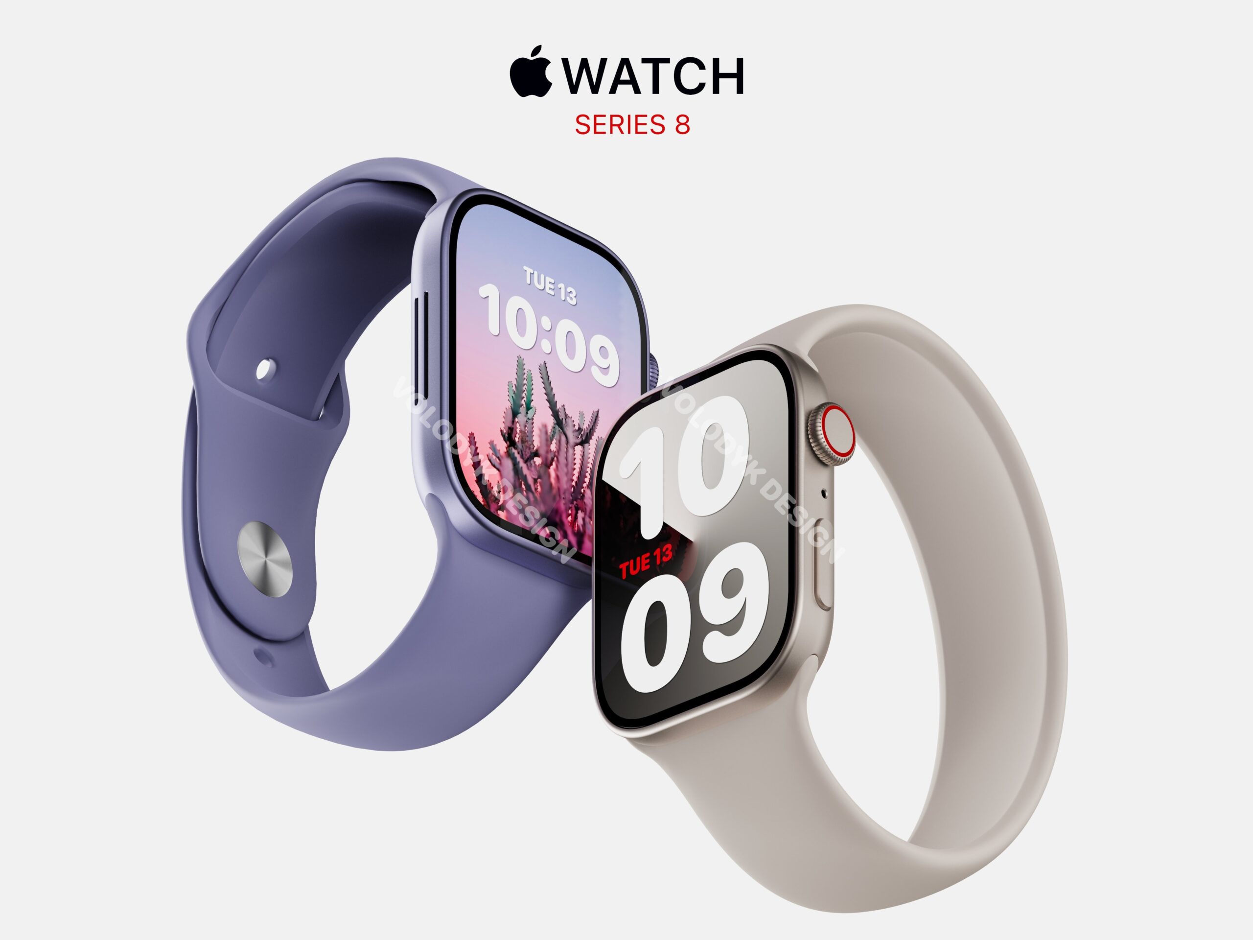 L'Apple Watch Series 8 se dévoile dans de superbes images conceptuelles