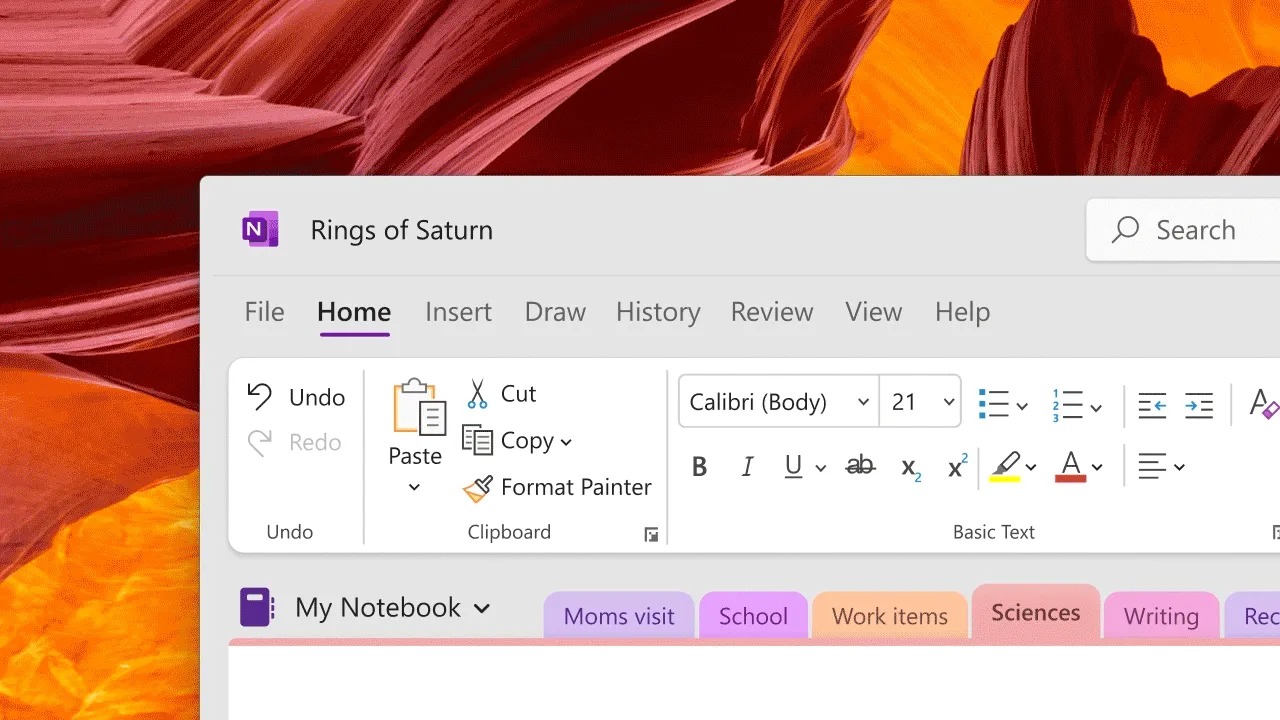 Le nouveau OneNote de Microsoft pour Windows a l'air génial
