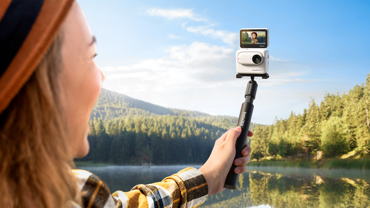 La minuscule caméra d'action magnétique Insta360 Go 3 est très cool
