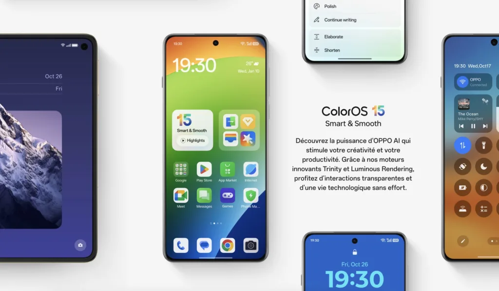 ColorOS 15 : OPPO révolutionne l'expérience Android avec l'IA et des ...